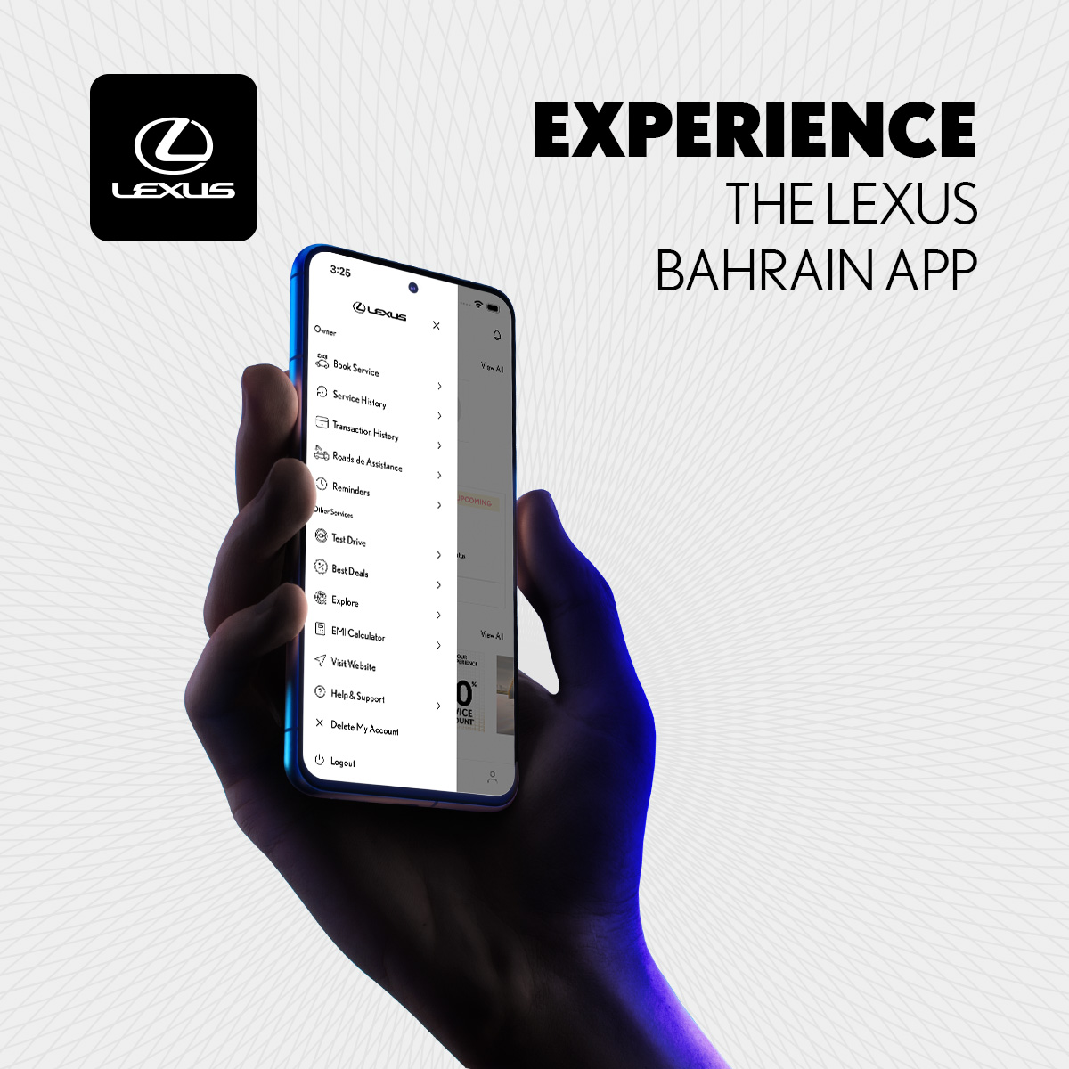 LEXUS BAHRAIN MOBILE APPLICATION